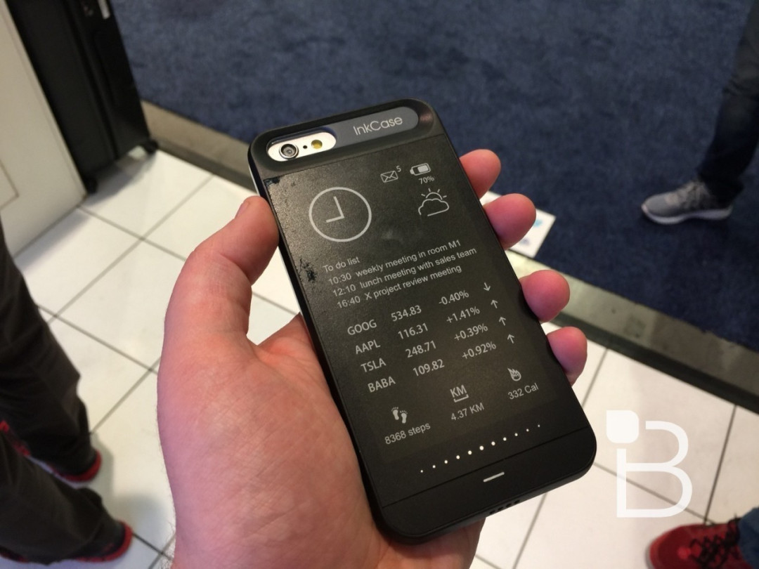 继续“第二屏”之路：InkCase iPhone 6 墨水屏保护套 计划5月上市_数码配件_什么值得买