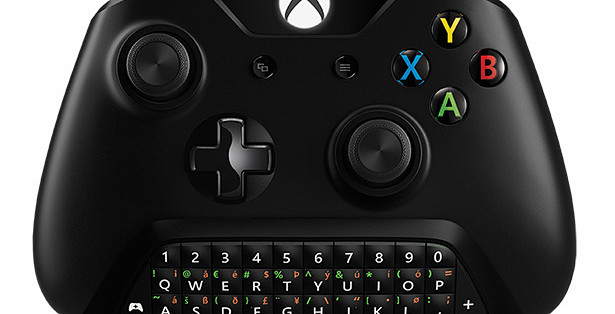 为Xbox One开启畅聊模式：Microsoft 微软 发布 新款手柄用Chatpad拇指键盘_键盘_什么值得买