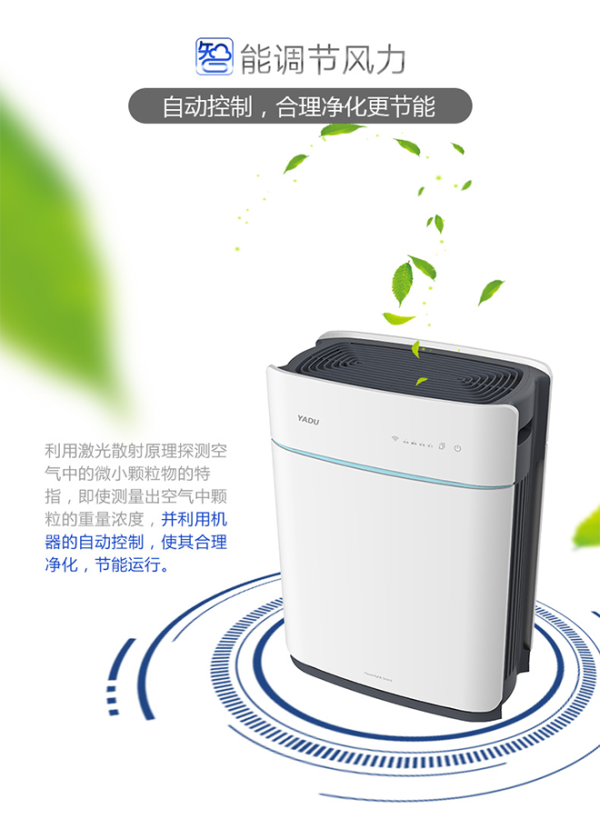 【天猫定制】YADU 亚都 KJ455G-VT 空气净化器_消费众测_什么值得买