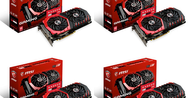 “魔龙”血统：msi 微星 推出RX 480 GAMING 4G/8GB GAMING X 四款非公显卡_显卡_什么值得买