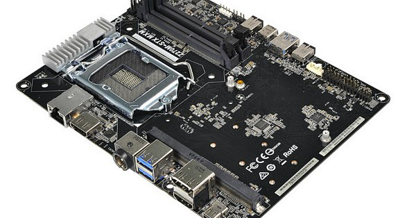 MXM独显扩展+3路M.2：ASRock 华擎 推出 H110-STX MXM M-SFX 主板_主板_什么值得买