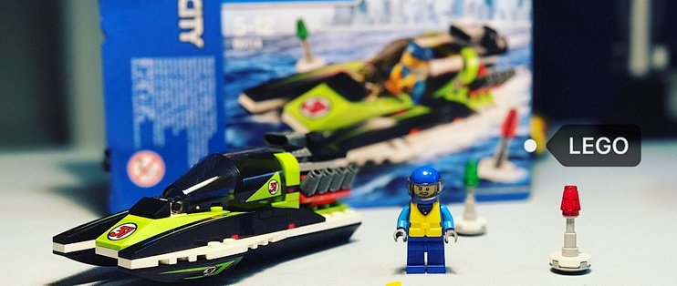 LEGO 城市生活 60114 F1赛艇_拼插积木_什么值得买