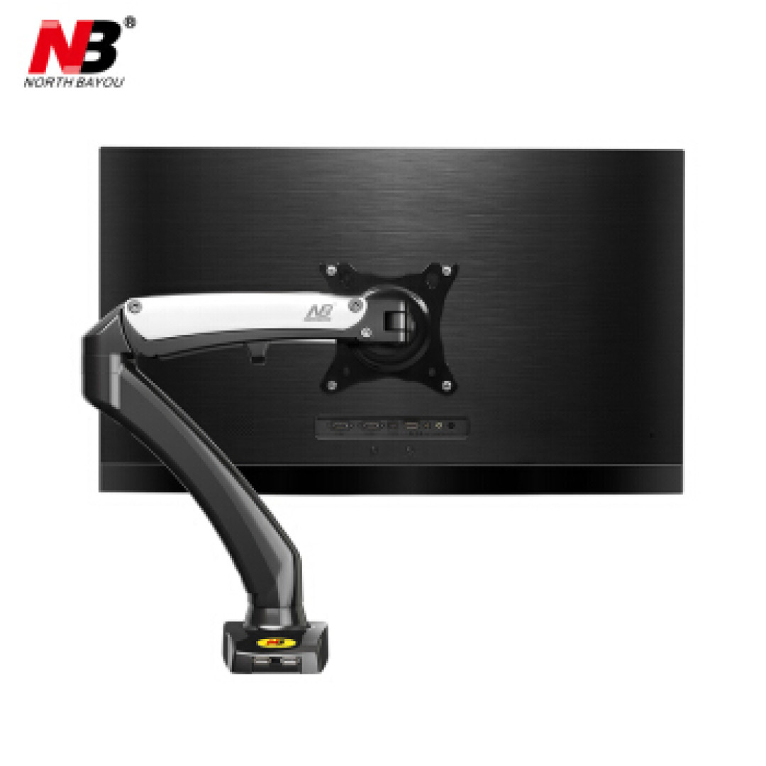 F80的进化 — NB F100 电脑显示器支架 开箱_家电安装_什么值得买