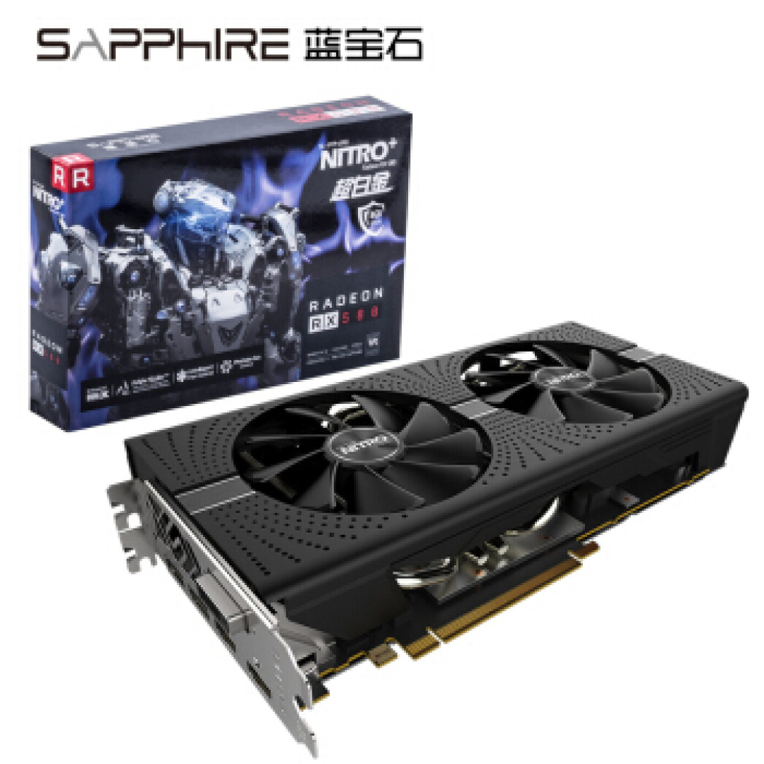 Sapphire 蓝宝石 RX588 超白金 吃鸡显卡 针对性测试_显卡_什么值得买