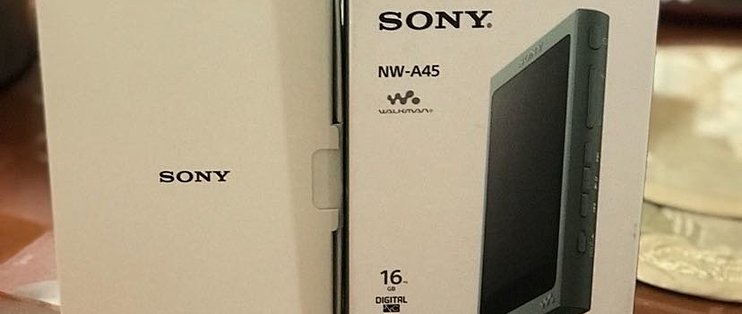 小白开箱SONY 索尼 nw-a45 播放器及几款耳机_随身播放器_什么值得买