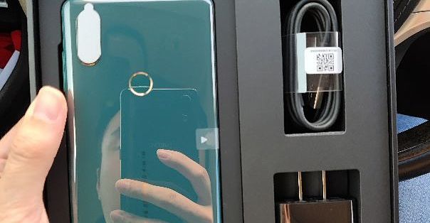 小米mix2S 8+256翡翠绿简单开箱_安卓手机_什么值得买