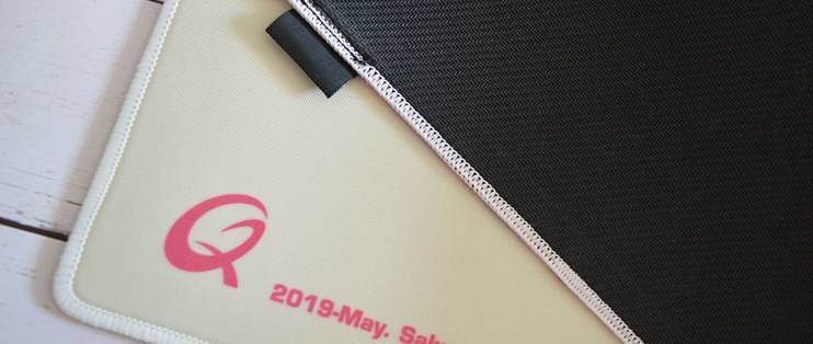 酷倍达QPAD CD-36 限量版樱花白开箱晒物_鼠标垫_什么值得买