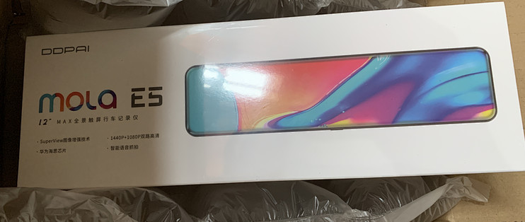 盯盯拍mola E5 简单开箱 可能是全站首位晒图_行车记录仪_什么值得买