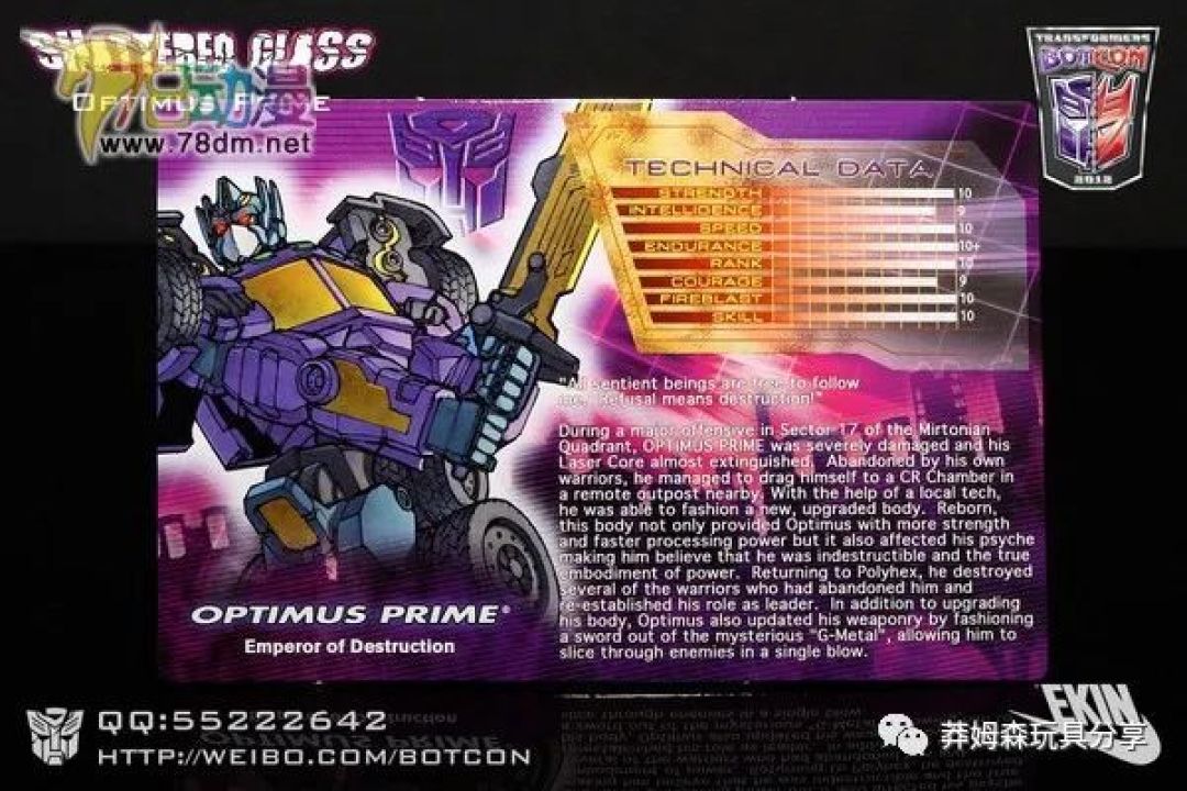变形金刚官方年会BOTCON限定系列盘点（2012-2013）_欧美动漫周边_什么值得买