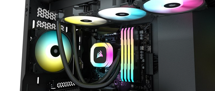 美商海盗船发布新款H55 RGB、H100 RGB和H150 RGB水冷撒热情_CPU散热器_什么值得买