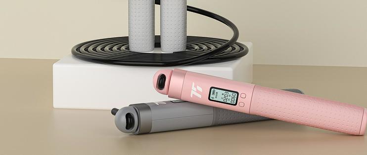 粉色跳绳是中年少女的标配，get一波75派T30L粉色_跳绳_什么值得买