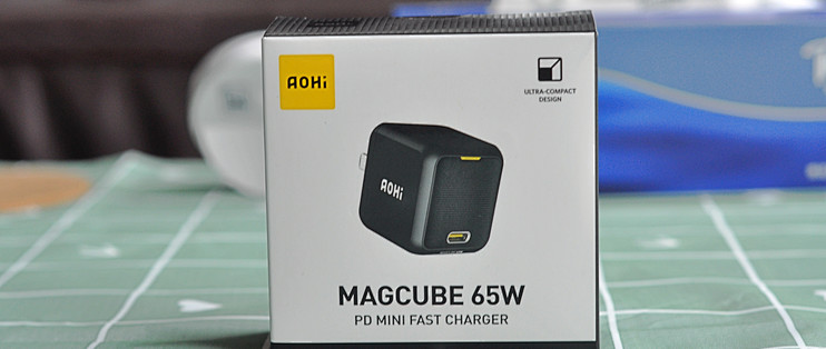 身材小发热控制好，MBP充电好伴侣：Aohi65W氮化镓充电器体验_充电器_什么值得买