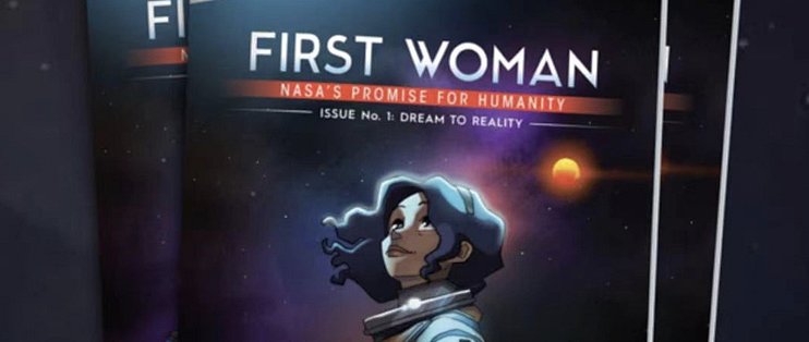 NASA发表首部AR互动式漫画《First Woman》，快来探索太空吧！_漫画_什么值得买