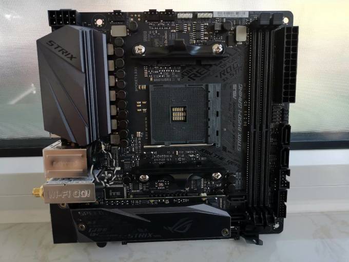 玩家国度主板怎么样 晒一晒我的ROG ITX主板B450I_什么值得买