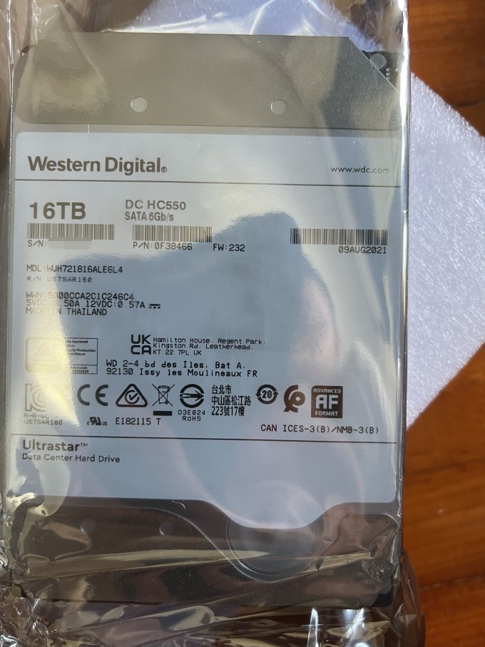 西部数据WUH721818ALE6L4机械硬盘怎么样 矿难后7XX入手的HC550 16T企业级硬盘_什么值得买