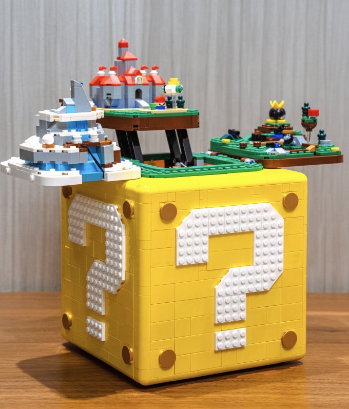 乐高拼插积木怎么样 Lego乐高马里奥71395问号箱_什么值得买