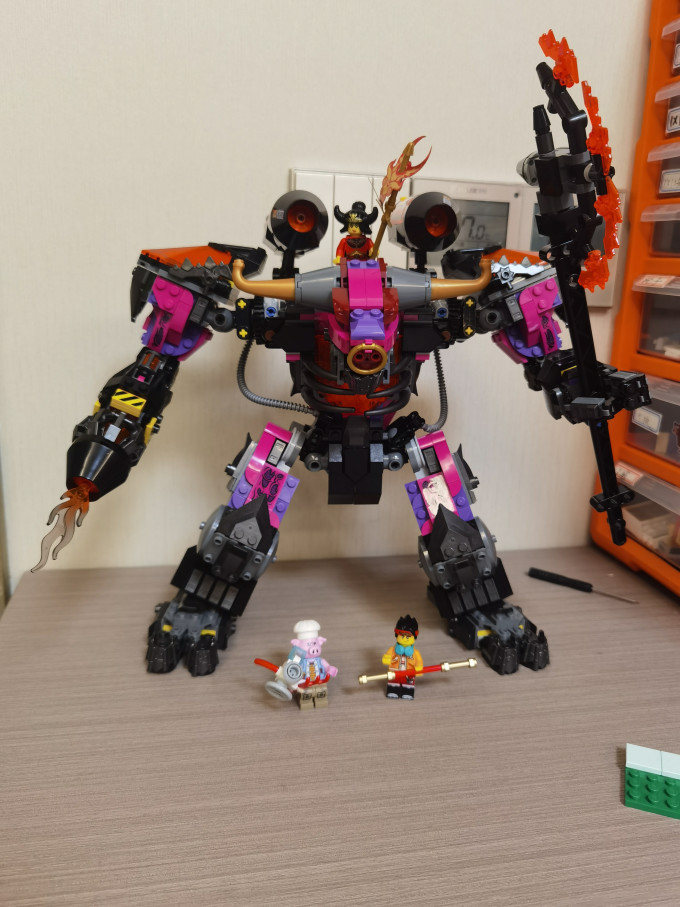 乐高拼插积木怎么样 乐高80010悟空小侠系列牛魔王机甲_什么值得买