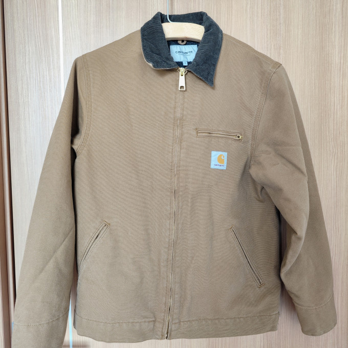 carhartt WIP男外套怎么样 wip经典底特律夹克_什么值得买