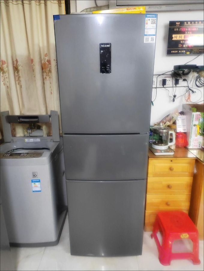 美菱BCD-271WP3CX冰箱怎么样 美菱270升三门风冷无霜双变频一级节能家用_什么值得买