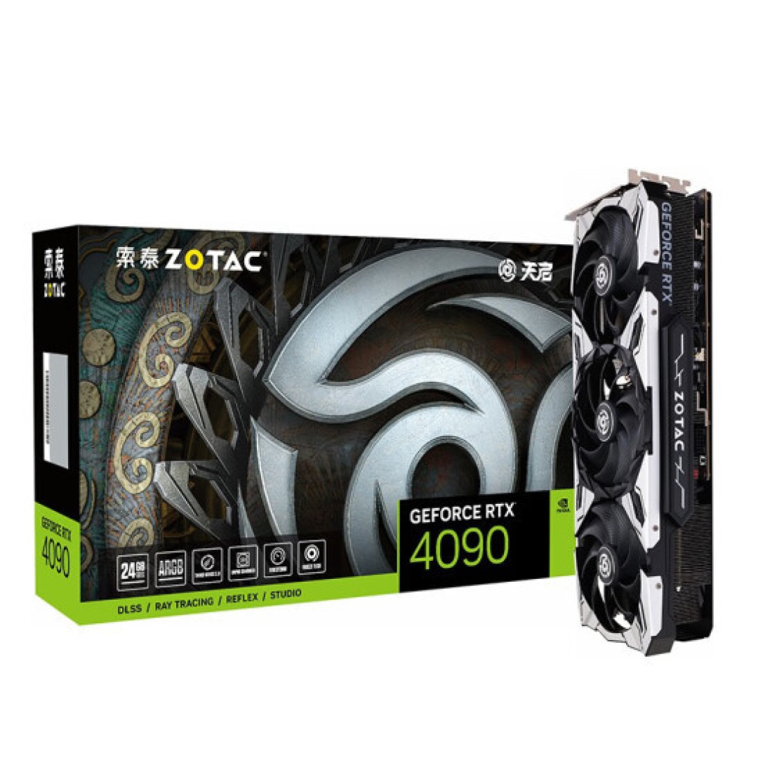 为高端玩家打造：索泰推出 RTX 4090 天启 OC 非公卡12999元_显卡_什么值得买