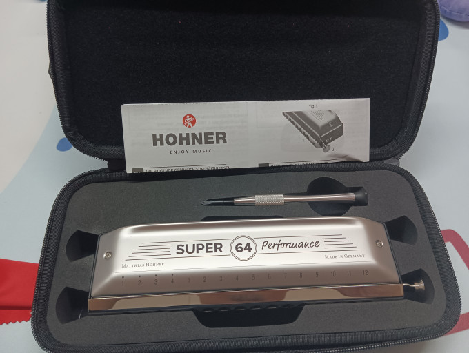 和莱Hohner super64,开箱，口琴的坑，值_什么值得买