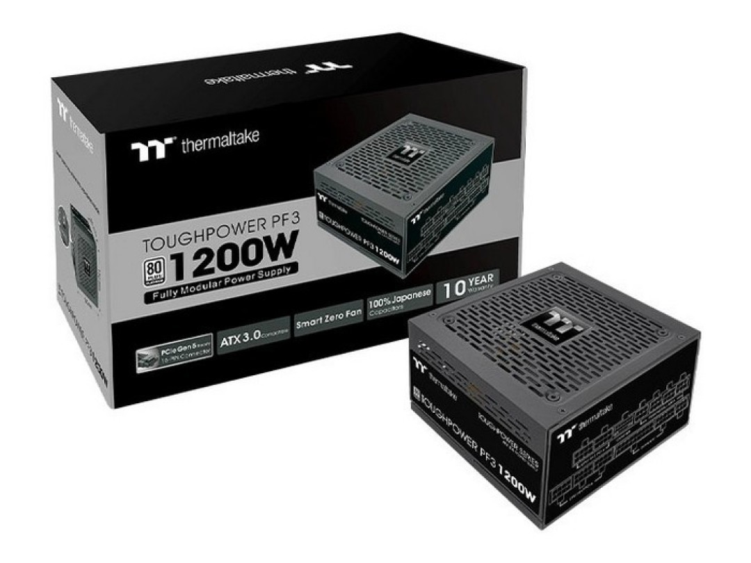 曜越Tt 发布 Toughpower PF3 系列电源，白金、支持RTX 40系列、十年保_电脑电源_什么值得买