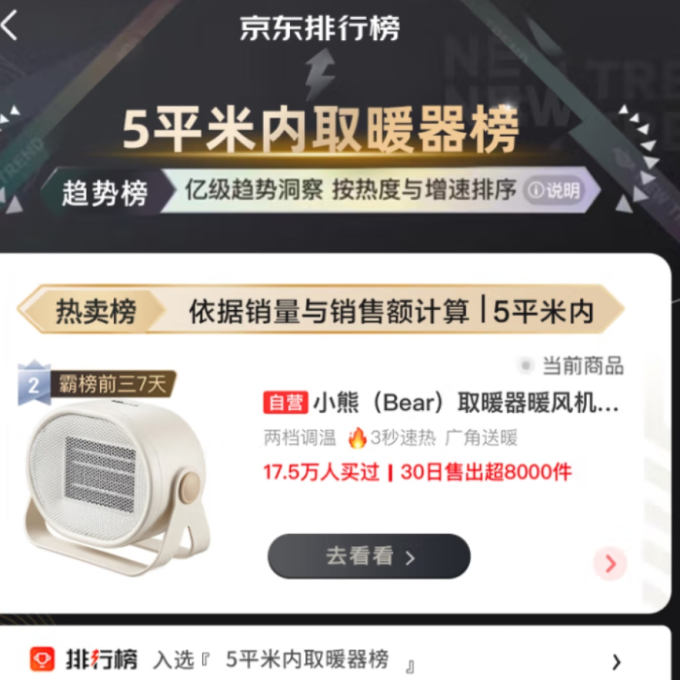 小熊DNQ-C05A1暖风机怎么样 小熊（Bear）取暖器暖风机办公室电暖器家用_什么值得买