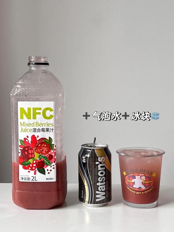 会员制仓储店NFC果汁怎么样 山姆新品🍓nfc莓果汁的三种神仙喝法！！！_什么值得买