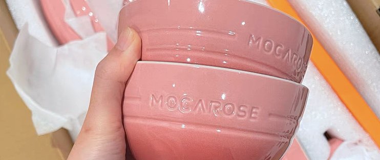 mocarose摩卡色玫瑰粉碗_碗碟盘_什么值得买