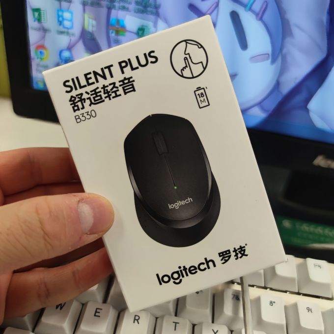 静音首选！罗技B330无线鼠标_什么值得买