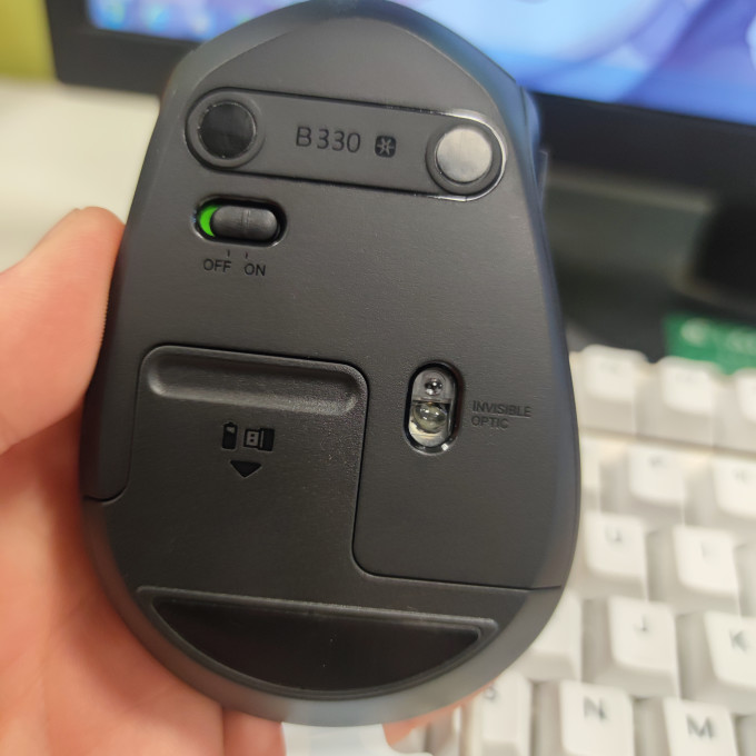 静音首选！罗技B330无线鼠标_什么值得买