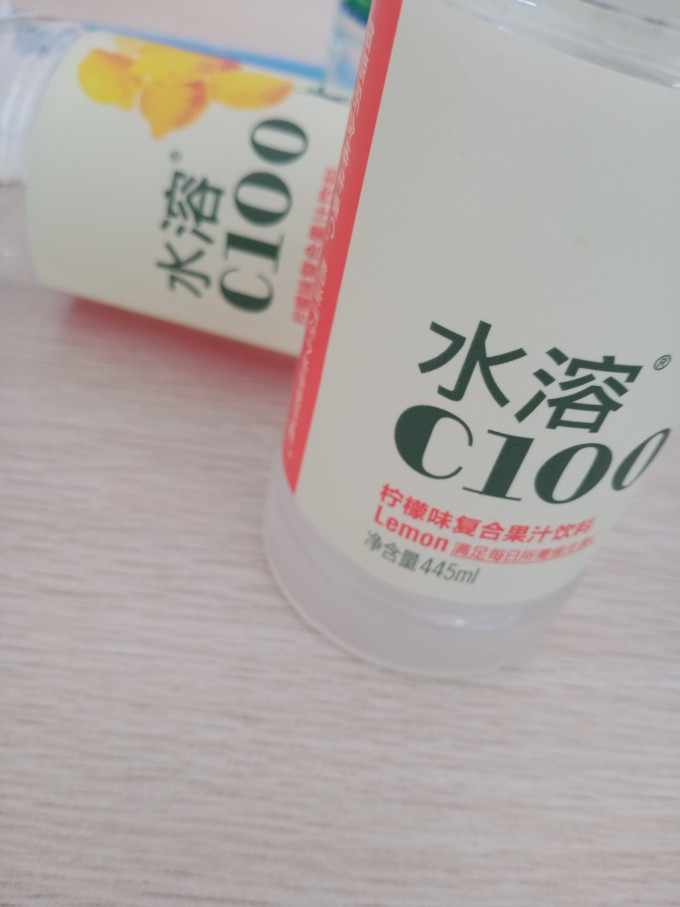 农夫山泉饮料怎么样 水溶C100柠檬味复合果汁饮料很好喝_什么值得买