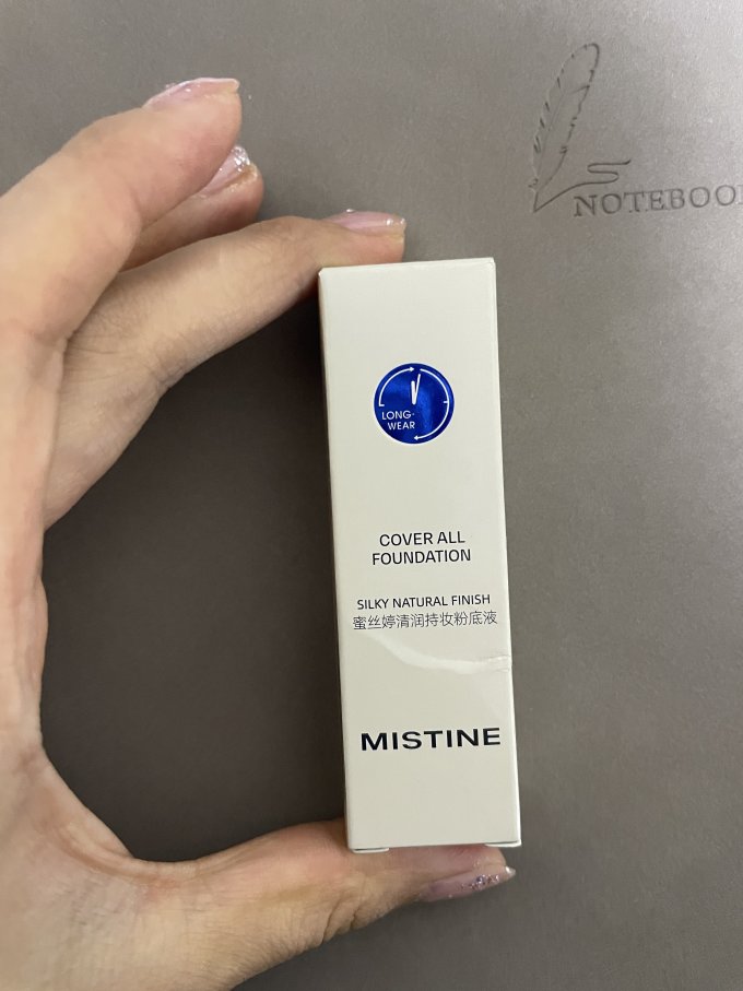 蜜丝婷粉底液怎么样 泰国Mistine蜜丝婷小蓝盾小金盾粉底液小样_什么值得买