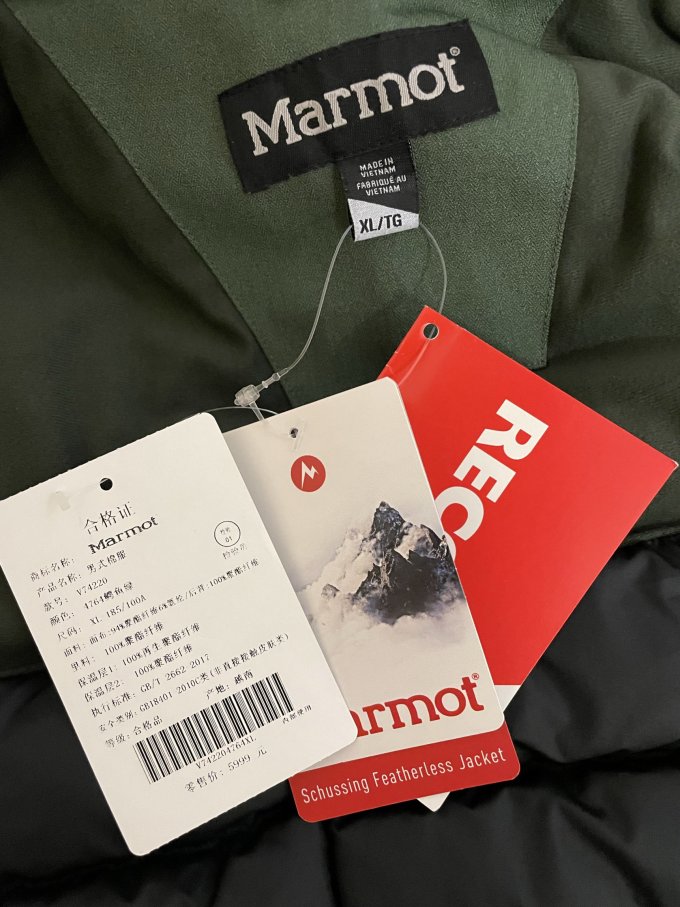 土拨鼠户外棉服怎么样 marmot土拨鼠3m滑雪棉服74220_什么值得买