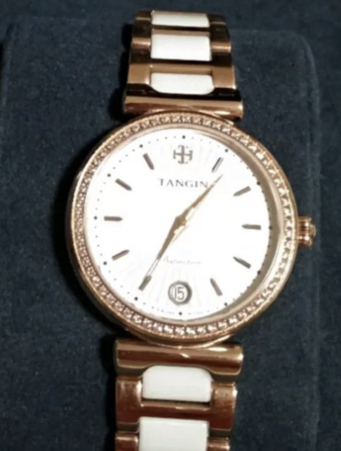 TANGIN 【送礼推荐】瑞士简约气质手表女镶_什么值得买