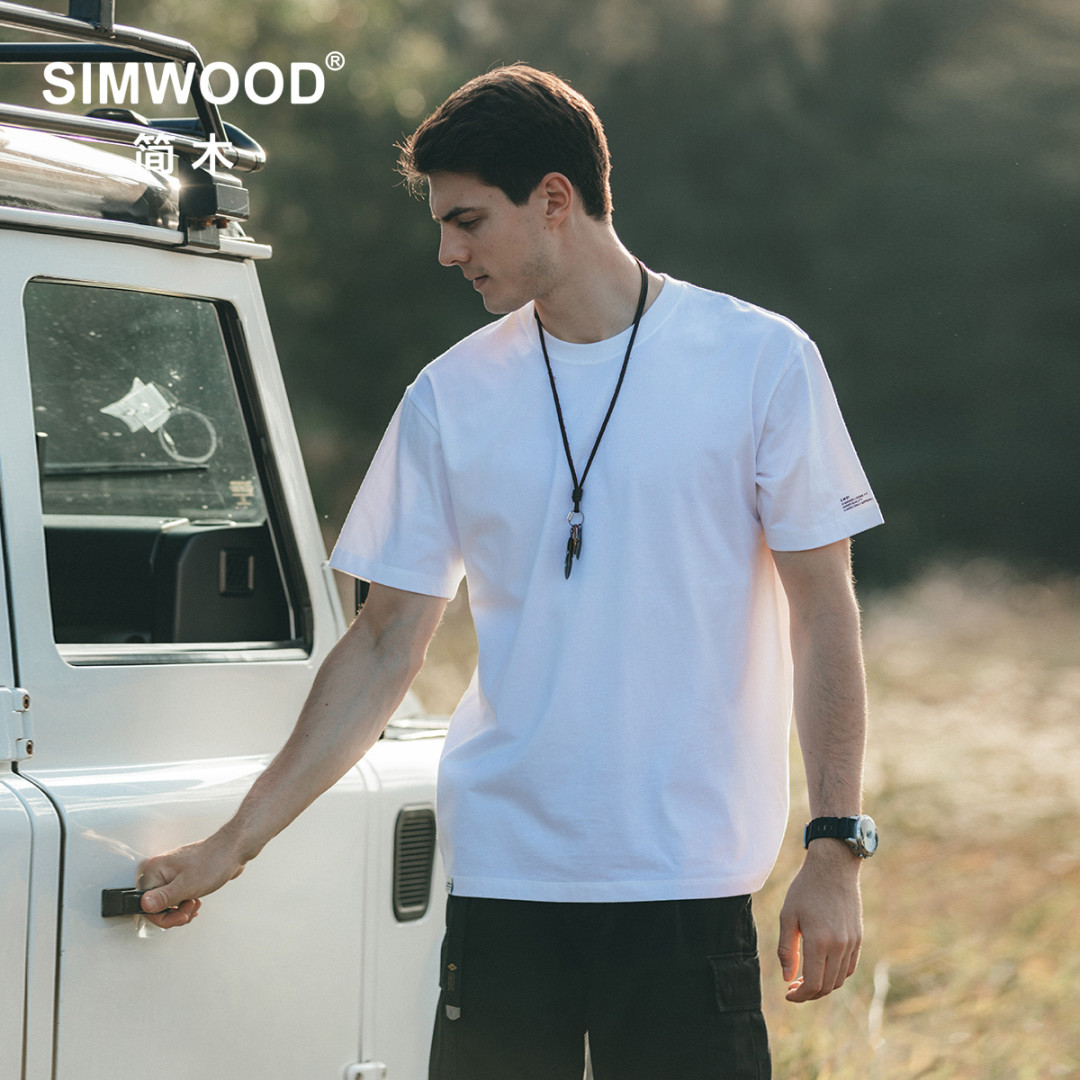 高颜值高质量！ Simwood（简木）总有一款T恤能入你的眼！最低只要49.9元！_男上装_什么值得买