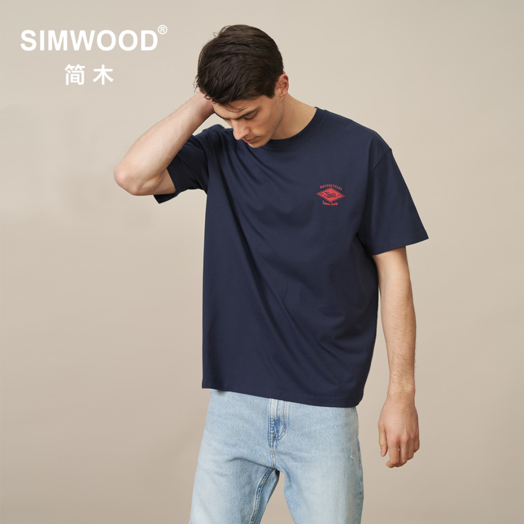 高颜值高质量！ Simwood（简木）总有一款T恤能入你的眼！最低只要49.9元！_男上装_什么值得买