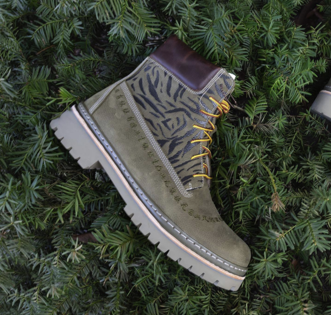 CLOT x Timberland 限量款摇号啦！陈冠希“搞事情”，你收了几个？_男靴_什么值得买