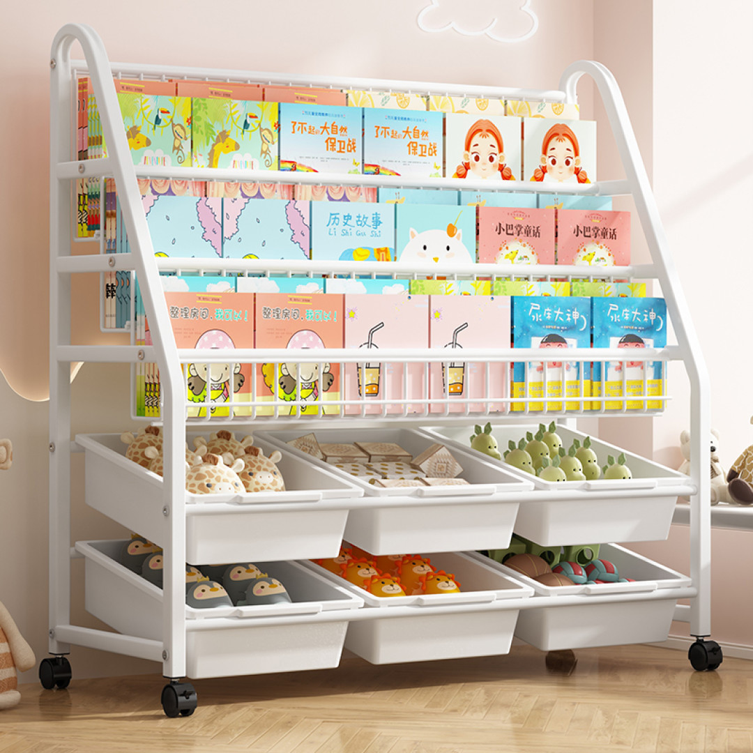 轻松收纳，儿童天地必备书架_书架_什么值得买