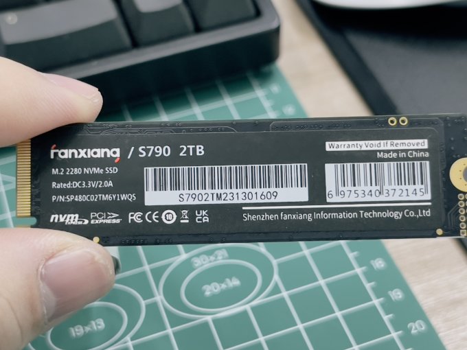 梵想固态硬盘怎么样 樊想S790 2T的盘已经换颗粒了。_什么值得买