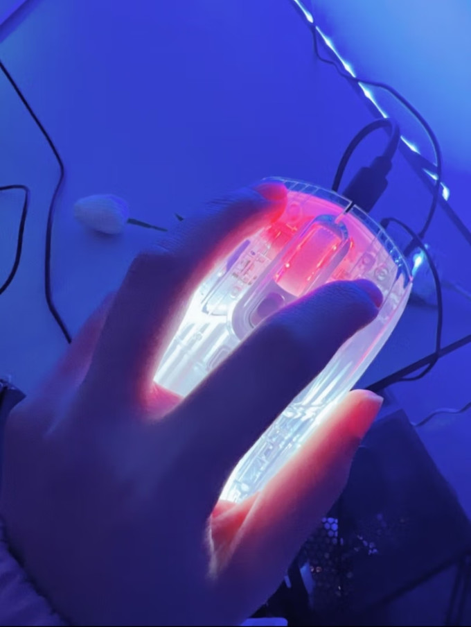 前行者（EWEADN）Q8无线蓝牙透明鼠标游戏可_什么值得买