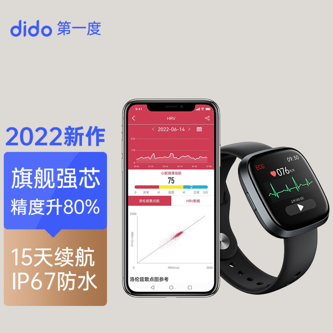 手腕上的健康专家！dido G28S Pro智能手表体验：血压心电一手掌握_智能手表_什么值得买