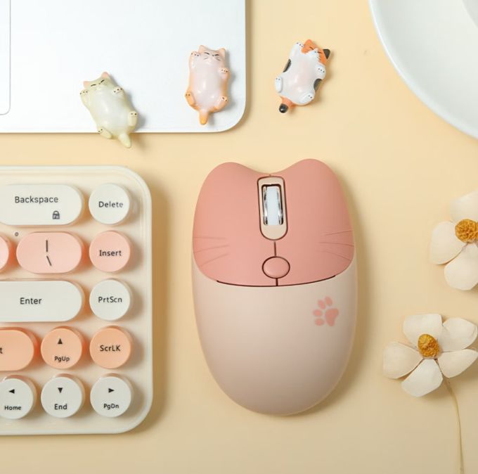 摩天手鼠标怎么样 摩天手(Mofii)喵萌无线鼠标 轻音可爱猫爪图_什么值得买