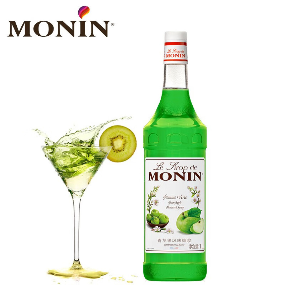 莫林（MONIN）1L 大瓶玻璃瓶装糖浆齐全种类清单_咖啡伴侣/糖浆_什么值得买
