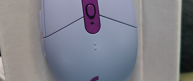 紫色的G304真的太好看了_鼠标_什么值得买