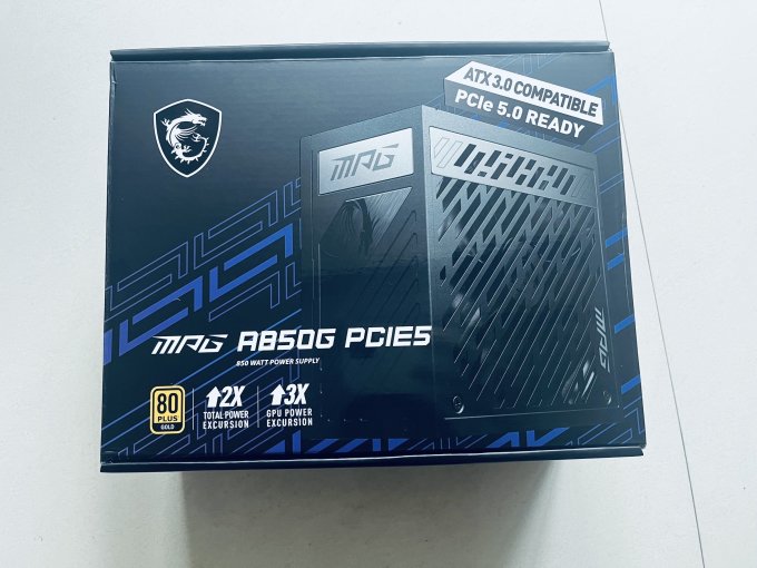 微星MPG A850G电脑电源怎么样 RTX 4090用850w电源就够了_什么值得买