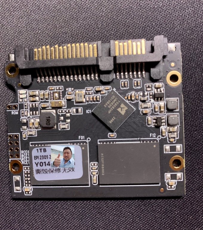 梅捷固态硬盘怎么样 164元自营上车梅捷1t sata拆解及颗粒查验_什么值得买