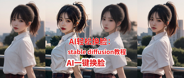 保持人物姿势AI换脸：stable-diffusion教学之ControlNet+lora换脸_显卡_什么值得买