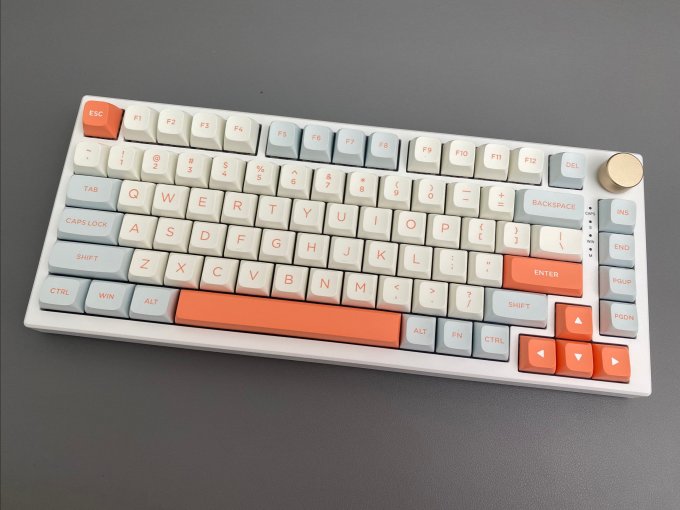 VGNN75 幻彩版键盘怎么样 等了一个多月的vgn n75终于到了，开箱体验_什么值得买