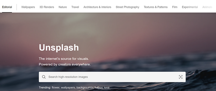 Unsplash - 全网质量最高的免费图片素材网站之一_服务软件_什么值得买